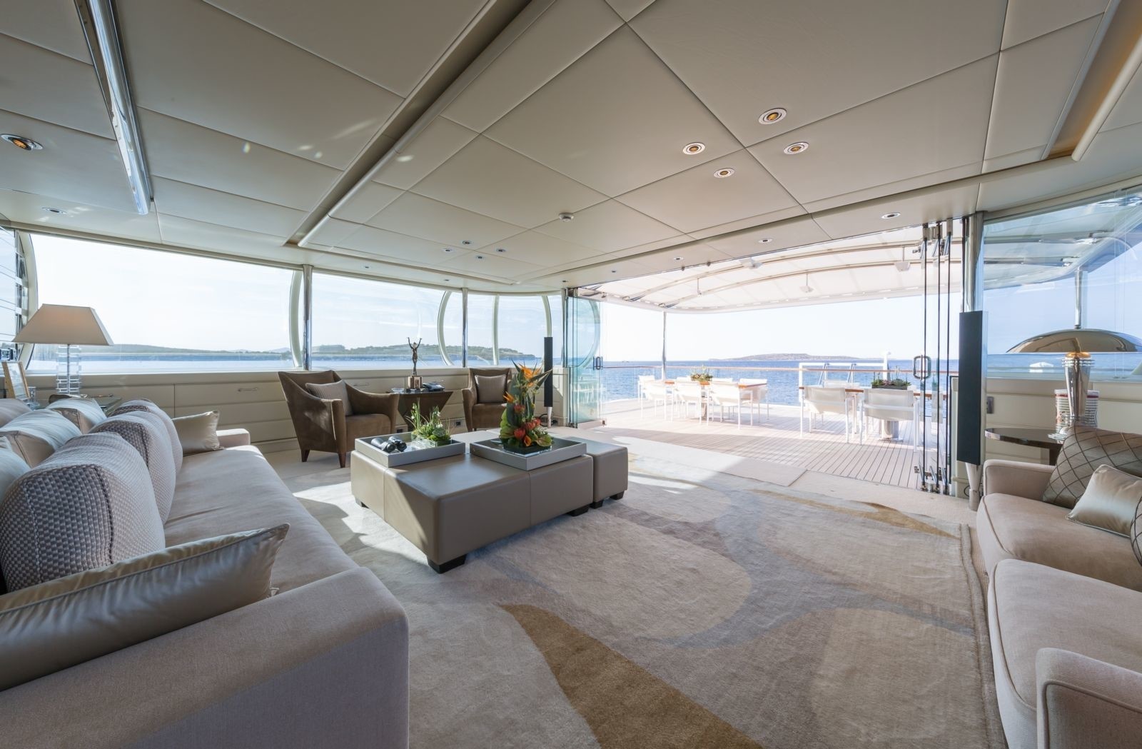 Yacht ENIGMA, Blohm + Voss | CHARTERWORLD Luxury Superyacht Charters